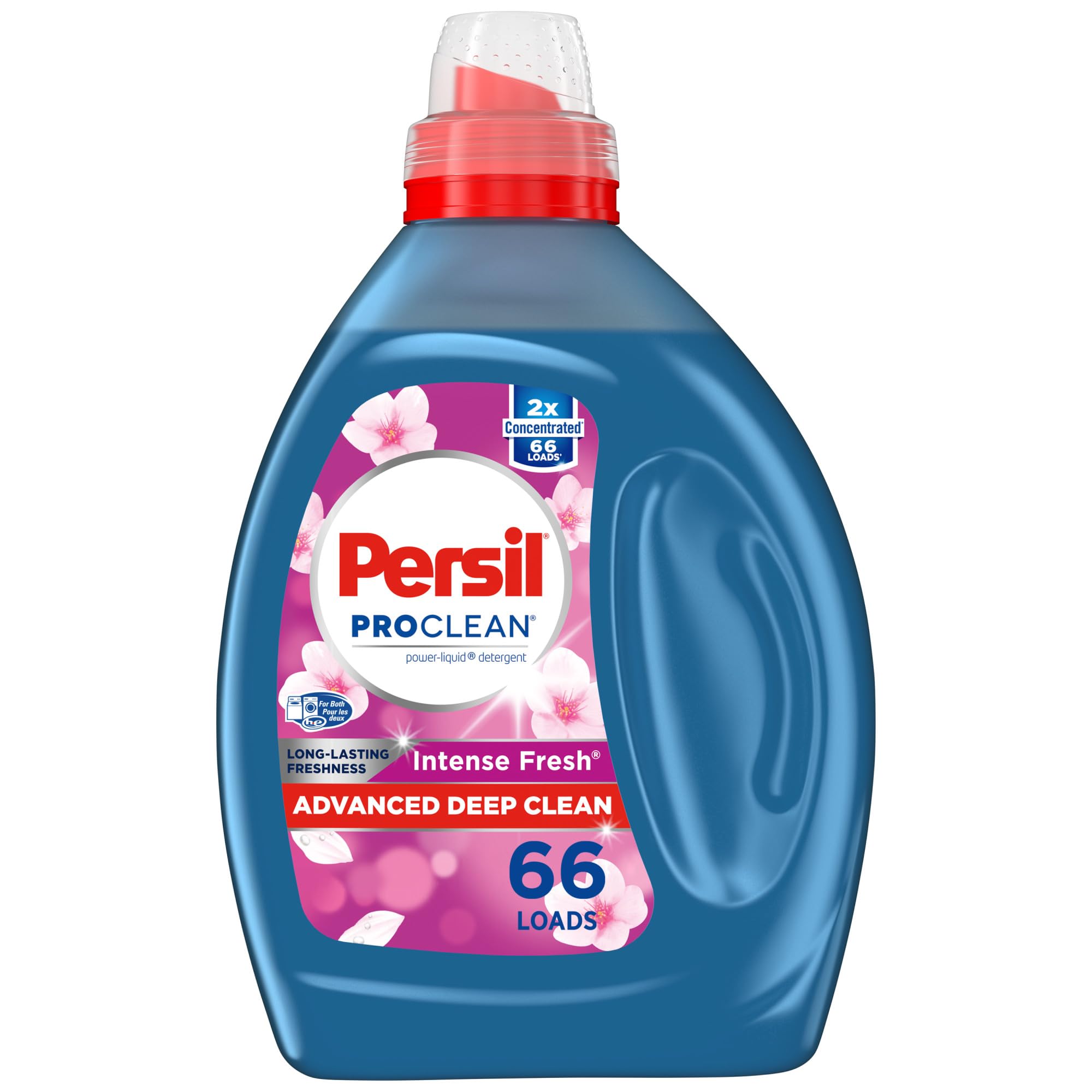 Persil® Intense Fresh® Lessive Liquide Concentrée 2 x 1,47 L/66 Lavages ...