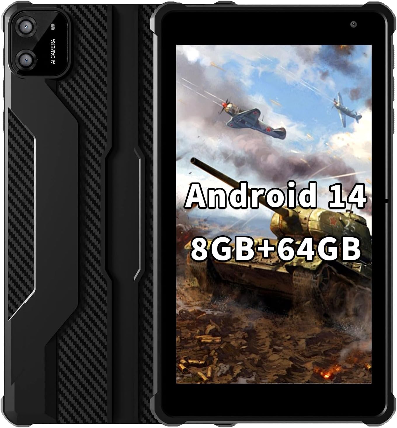 PRITOM 10 Zoll Tablet - Android 10 Tablets mit 4GB RAM, 64GB ROM, 512GB ...