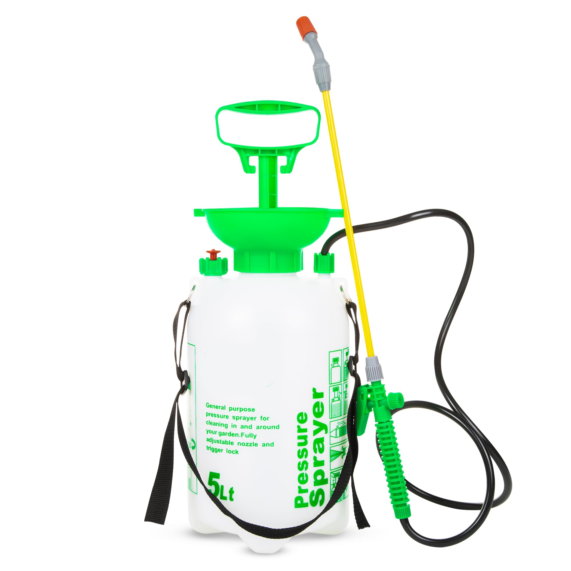 Albert Austin 5L Pump Action Garden Pressure Sprayer Portable Pressure ...