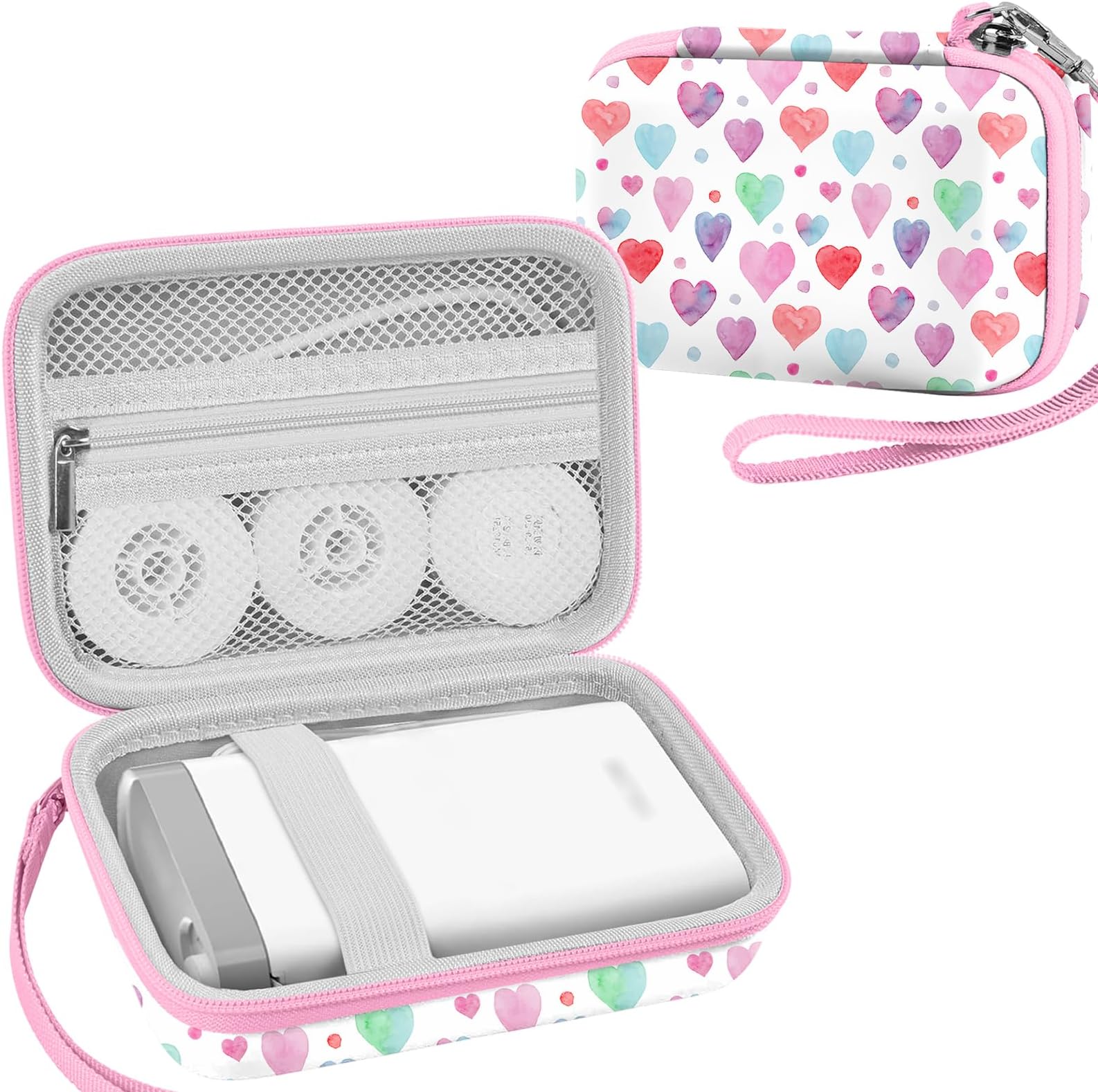 Amazon.com : RHEMEL Label Maker Case for Label Maker Machine, EVA ...