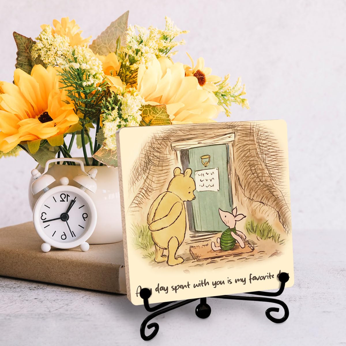 Snapklik.com : Funny Winnie Inspirational Desk Sign, Cute Positive ...
