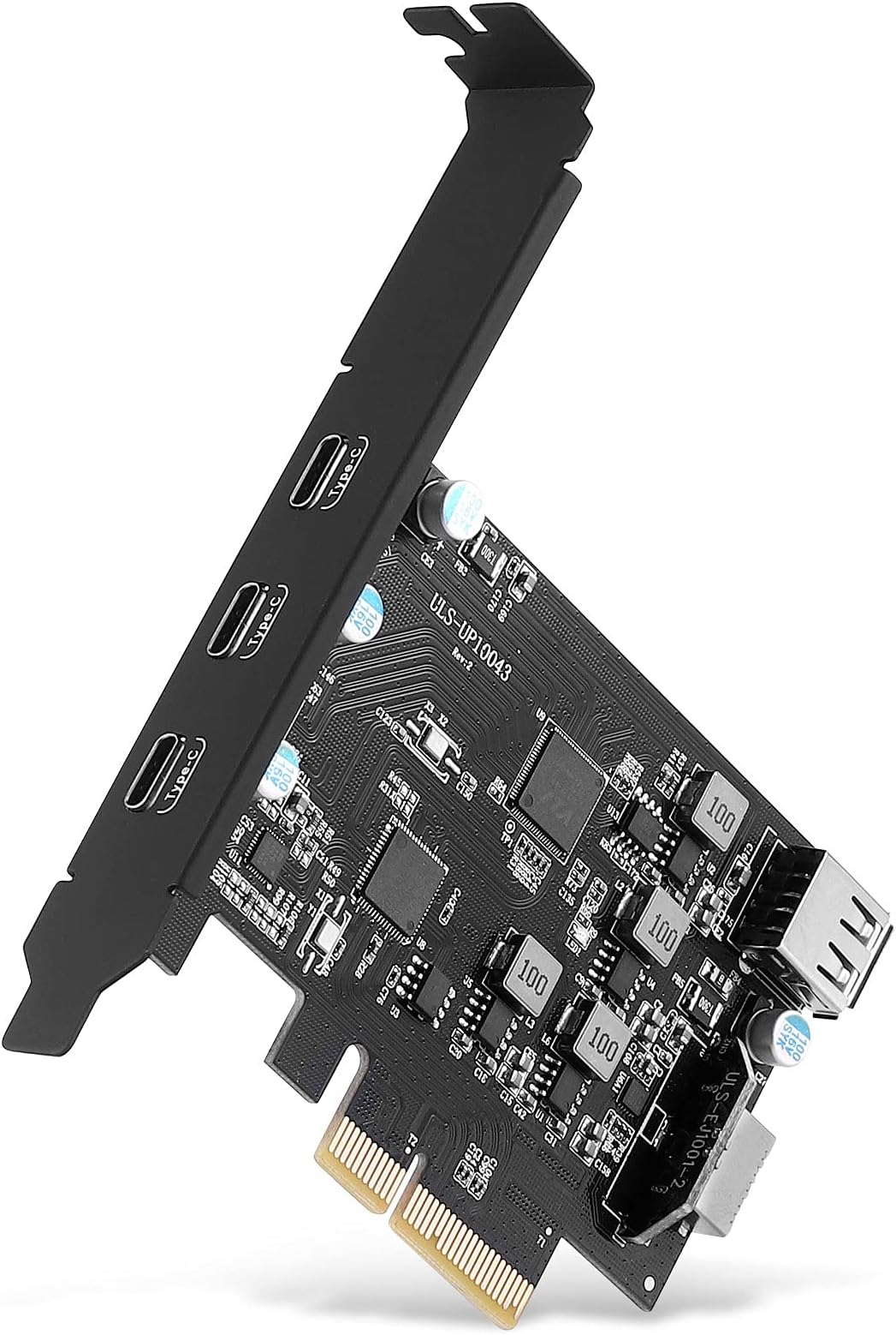 Amazon.com: BEYIMEI PCI-E 1X to USB 3.2 GEN1 5Gbps 20pin Front Panel ...