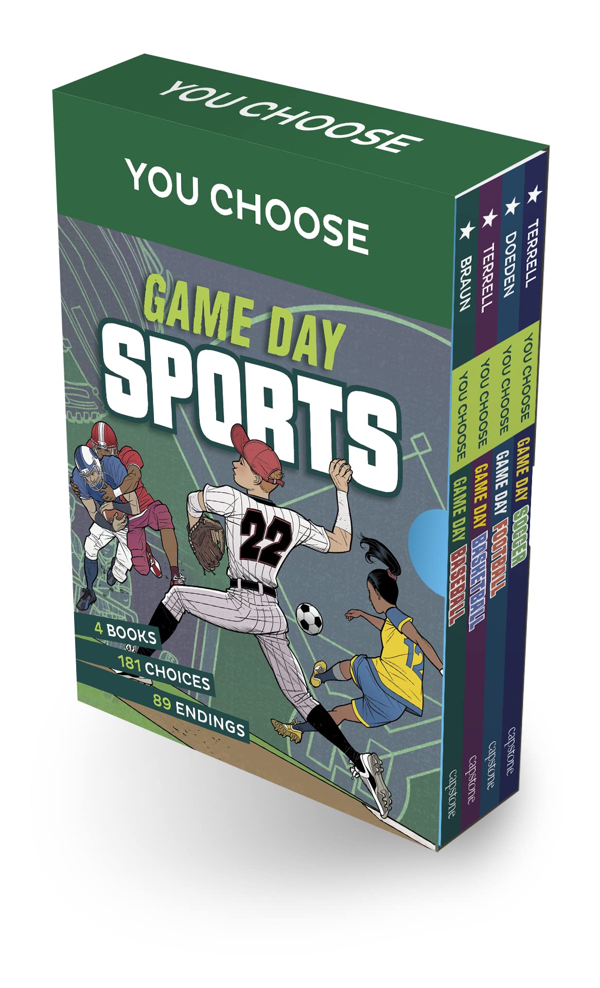 You Choose: Game Day Sports Boxed Set: Braun, Eric, Terrell, Brandon ...