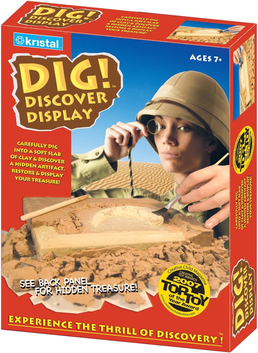 Amazon.com: Dig! & Discover Kit: 3D T-Rex : Kristal Educational