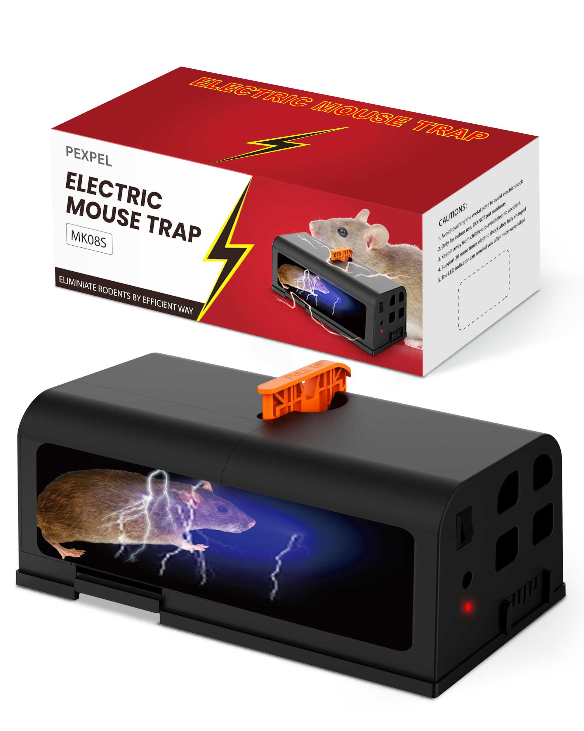 (similar) Mouse Traps Indoor for Home, Electric Mice Traps, No-Touch ...