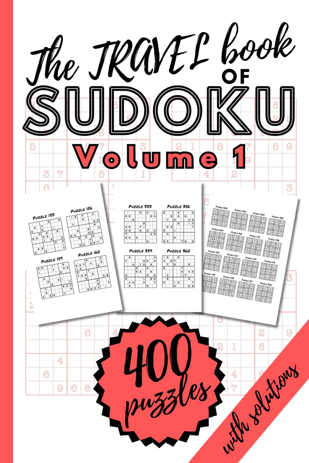 Amazon.com: The TRAVEL Book of Sudoku. 400 Puzzles with Solutions ...