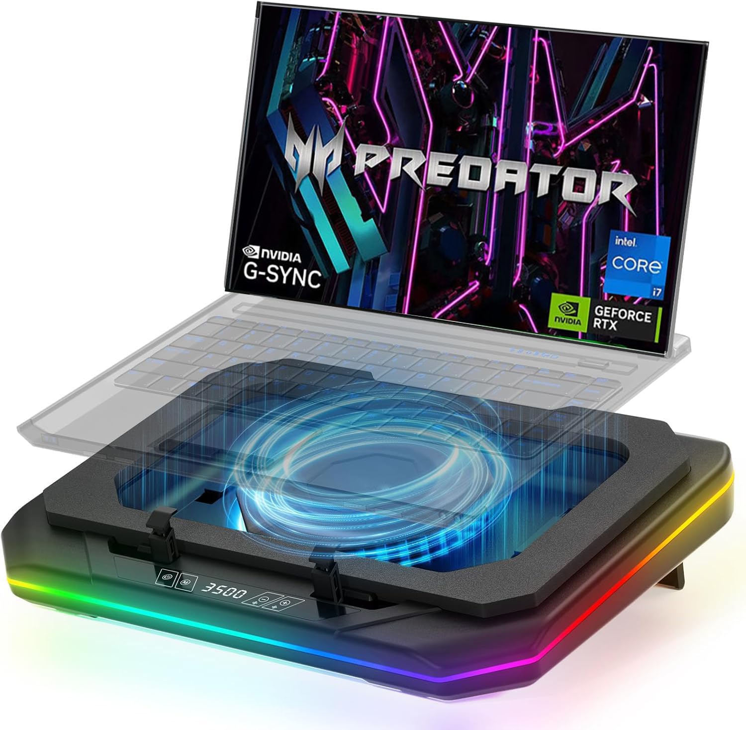 Amazon.com: Cooling Pad for Acer Predator Helios 16 18 300 (Neo 16 18 ...