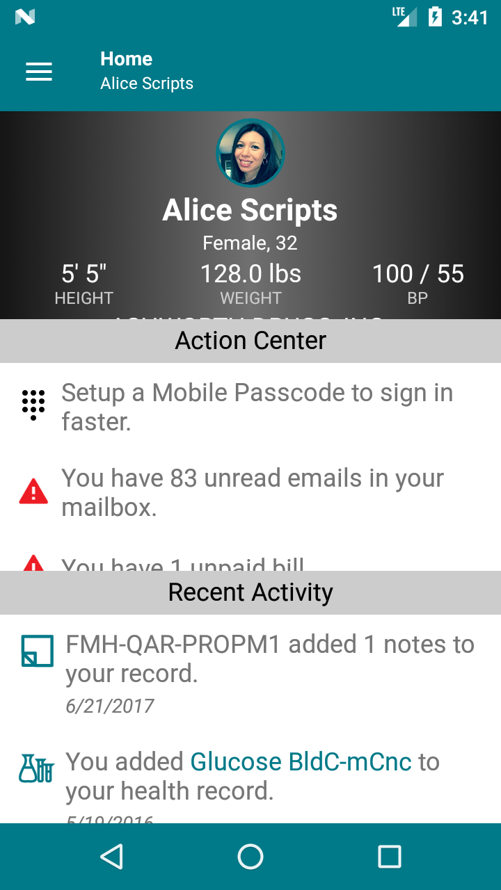 FollowMyHealth® Mobile (Kindle Tablet Edition) - App on Amazon Appstore
