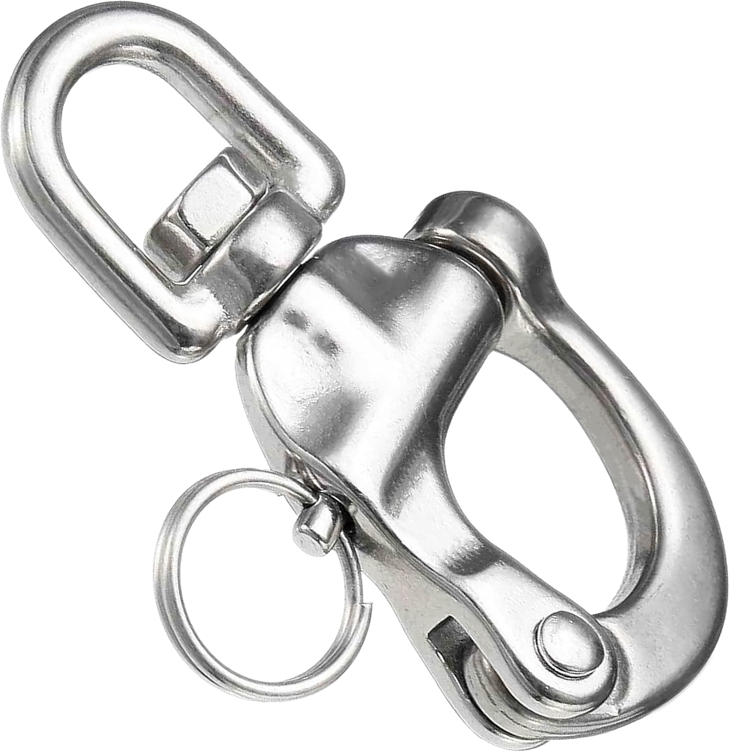 Amazon.com : Five Oceans 2 3/4" Swivel Eye Snap Shackle Quick Release ...