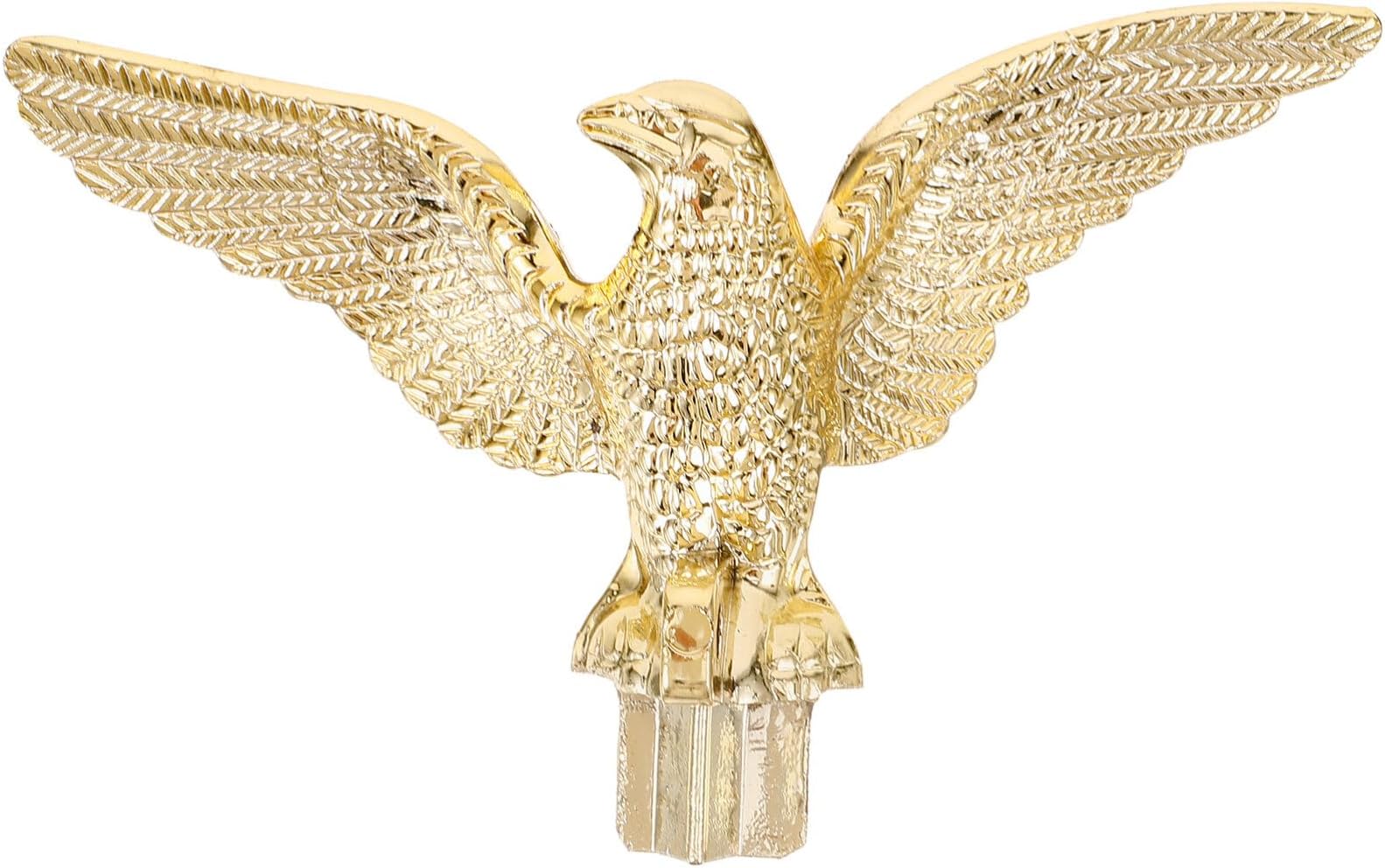 Amazon.com : Kisangel Flag Pole Eagle Topper Gold Eagle Flag Pole ...