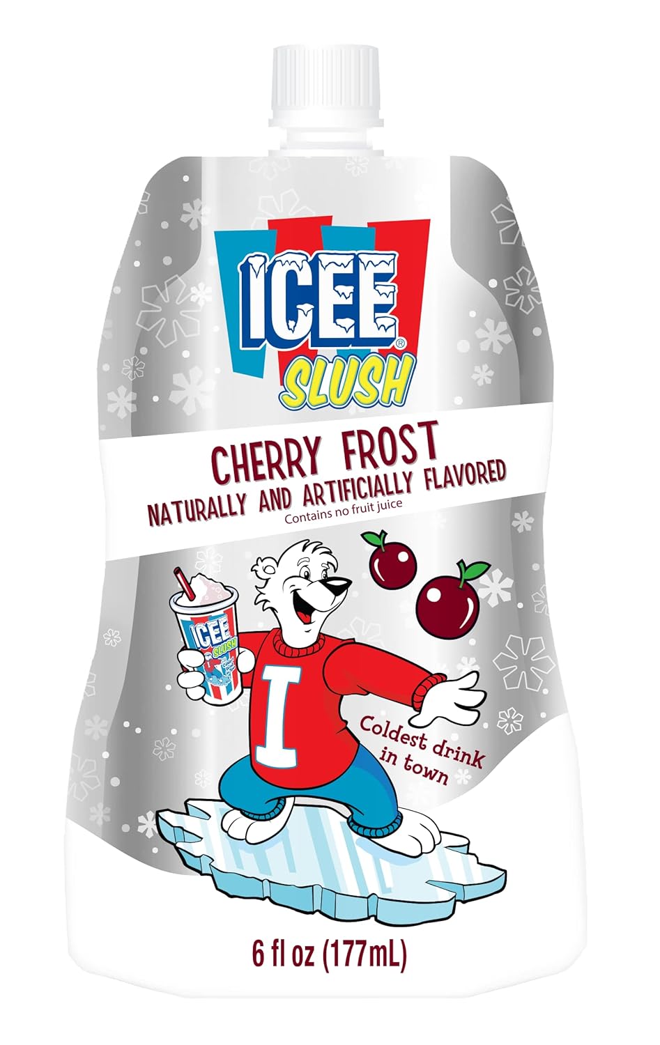 Amazon.com : Icee Slush Pouches Case, Cherry Frost, 24 Count : Grocery ...