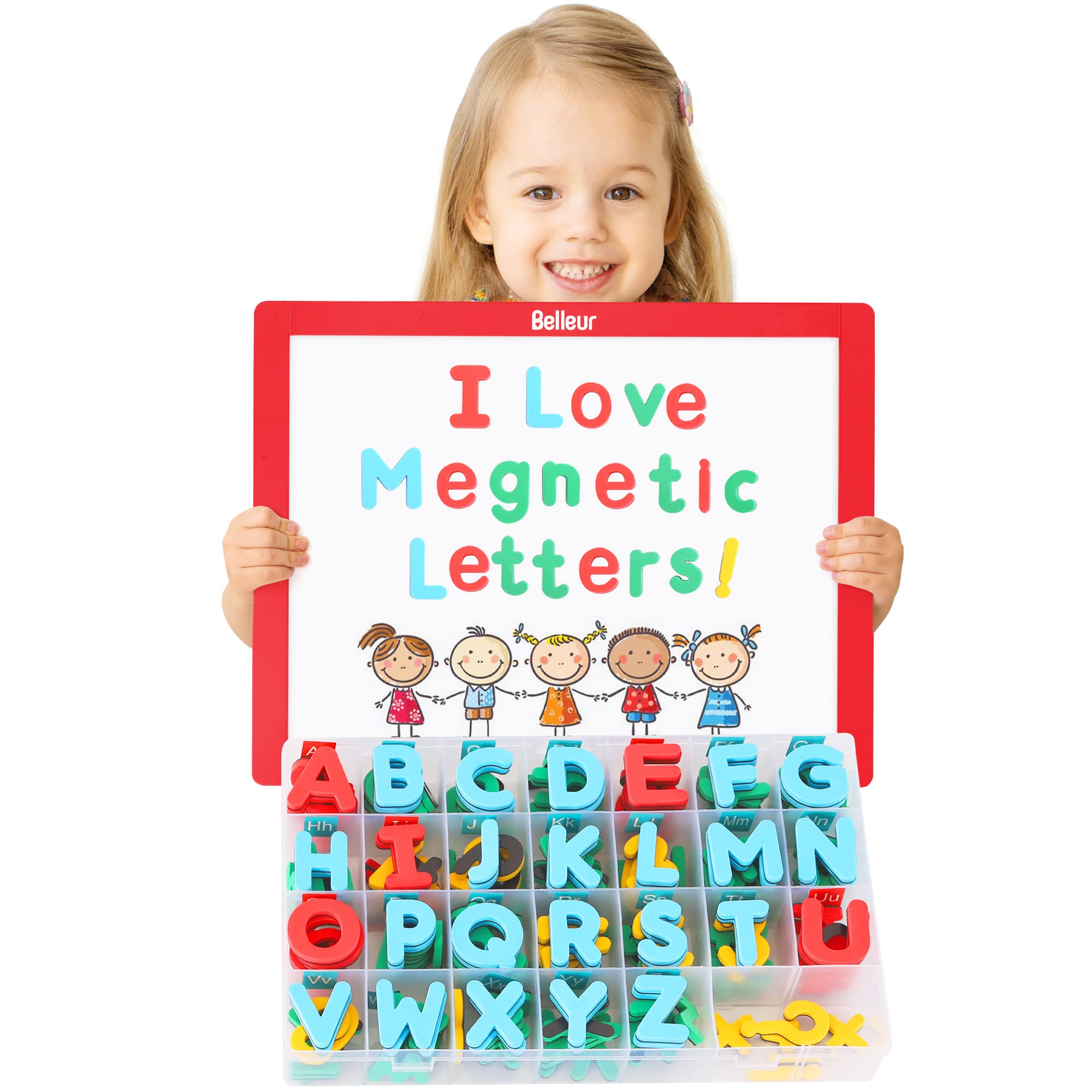 Buy Magnetic Letters and Numbers, 234 Pcs Magnetic Letters with Wooden ...