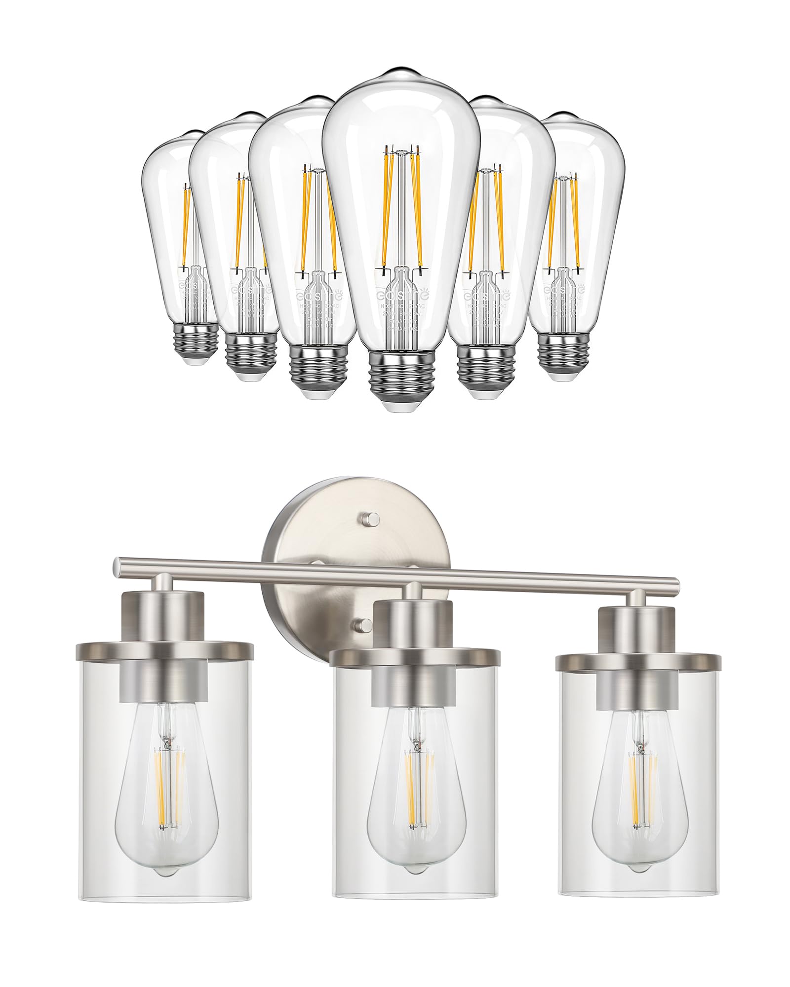 Plumbing Fixture Edison Lights Shop Innovations | 616 4W SG G122 6
