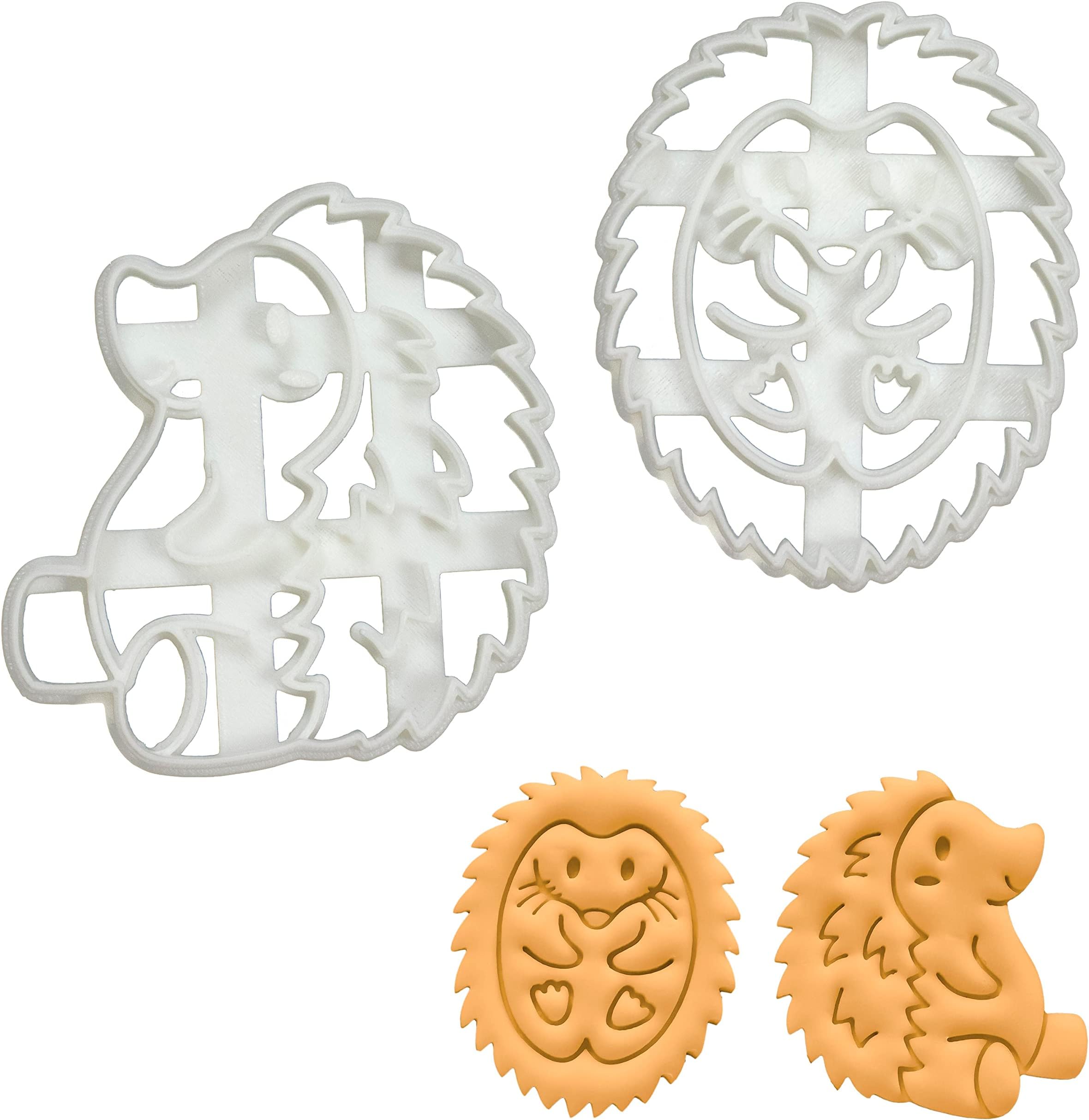 BAKERLOGY Set of 4 Musical Notes Cookie Cutters - Detailed Biscuit ...