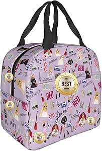Amazon.com: HQEWNLI Women Music Lover Large Capacity 1989 Lunch Box ...