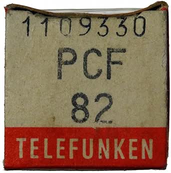 NEW Vacuum Tube - Radio Valve (TV) PCF82 Telefunken #9952 : Amazon.co ...