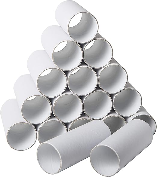 Amazon.com: 30 Pack Craft Rolls - Thick Cardboard Tubes for Crafts ...