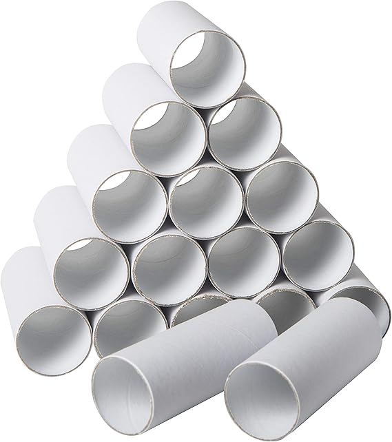 Amazon.com: 30 Pack Craft Rolls - Thick Cardboard Tubes for Crafts ...