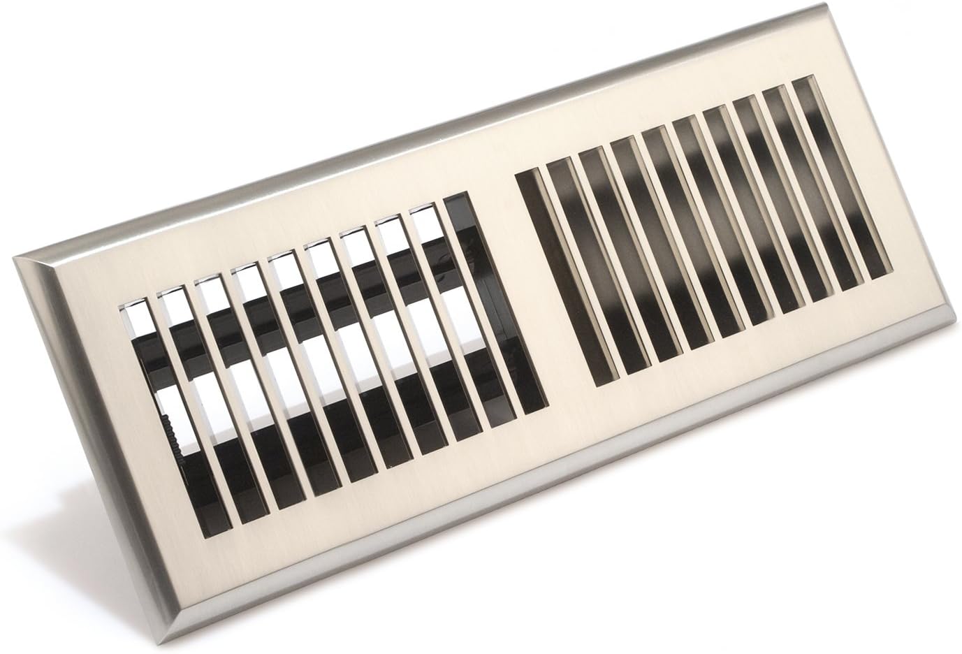 Buy Accord APFRSNL412 Plastic Floor Register with Louvered Design, 4 ...