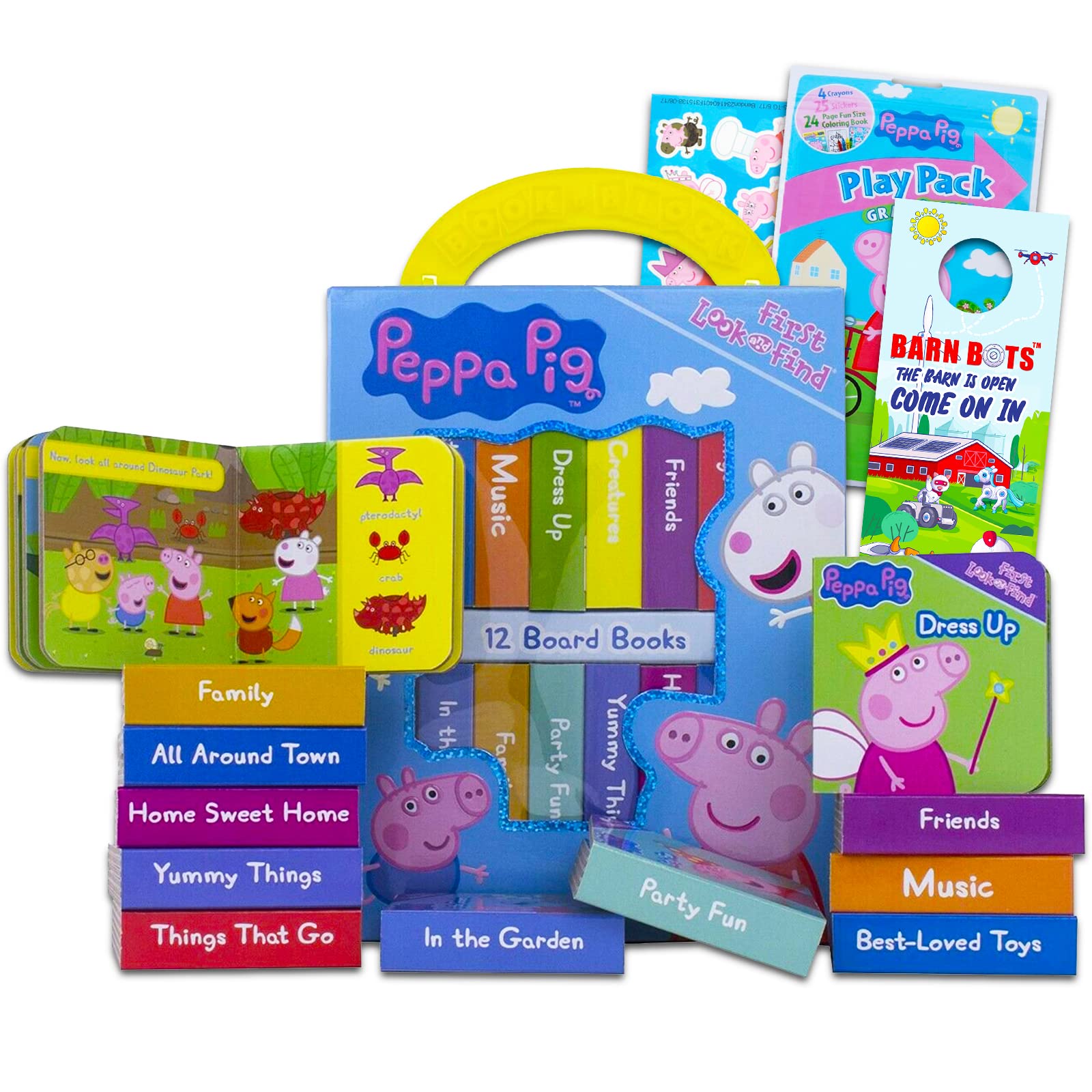 Peppa Pig Board Books Ultimate Bundle Set for Kids, Toddlers - Pack of ...