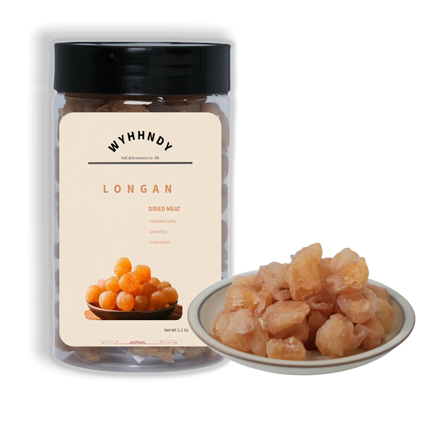 Amazon.com: Premium Dried Longan 150g (5.2oz), (Longan pulp ...