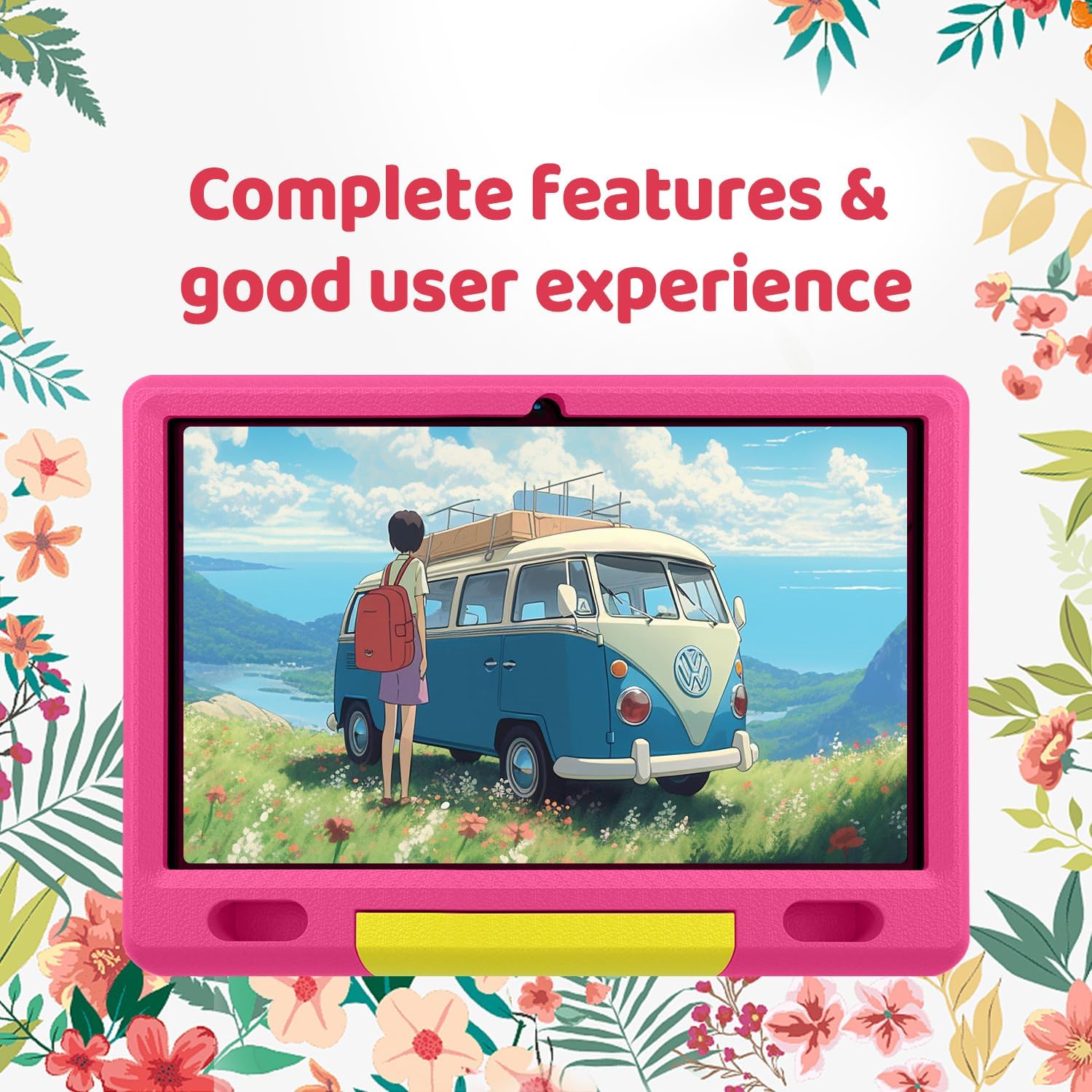 ROWT Tableta para niños de 10 pulgadas para niños Android 13, 64 GB ...