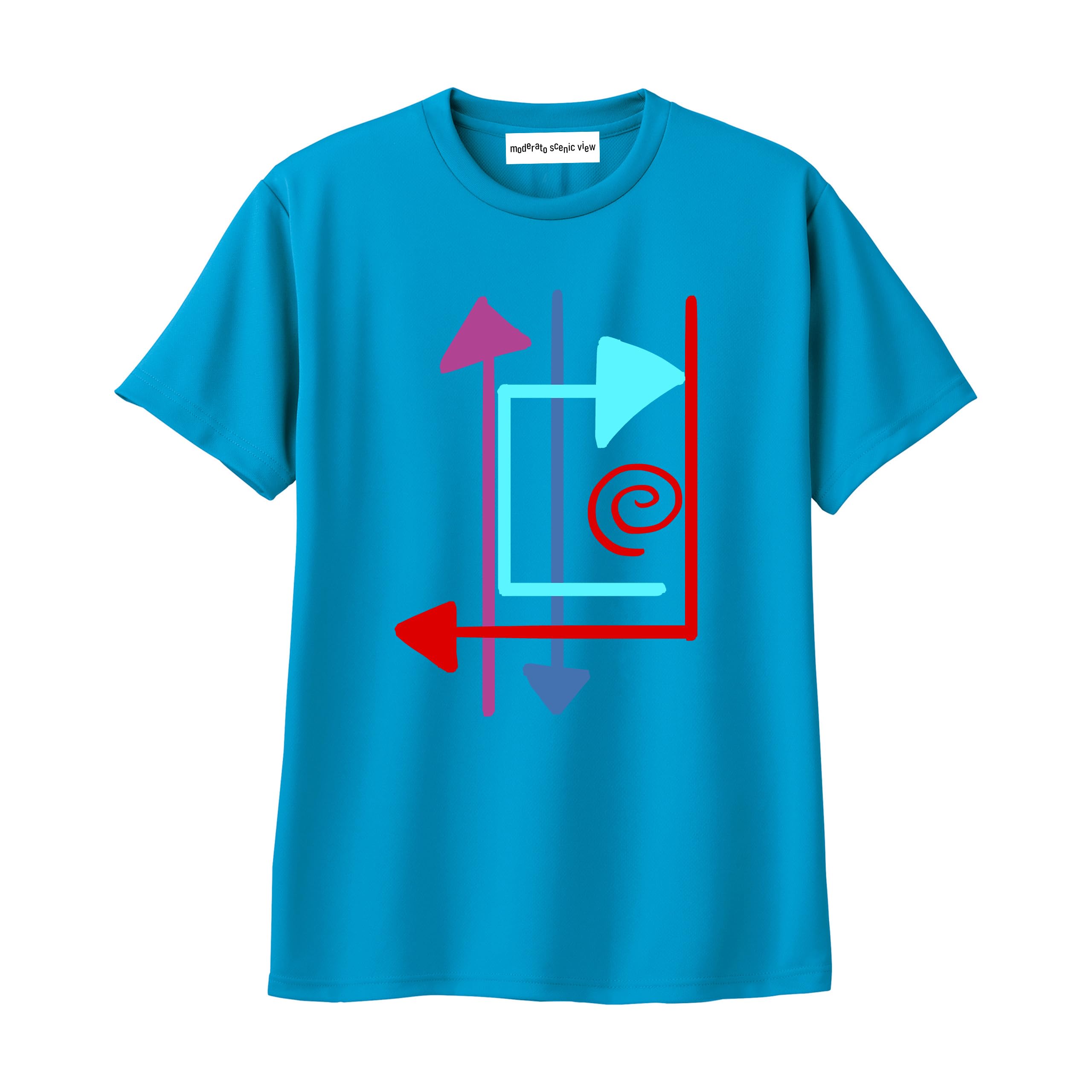 Amazon.co.jp: [アイロニーズ トウキョウ] Tシャツ [moderato scenic view] T-shirts ...
