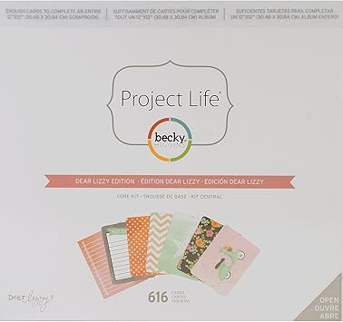 Amazon.com: Project Life 97736 Kit Core Edition-Neapolitan (616 Piece)