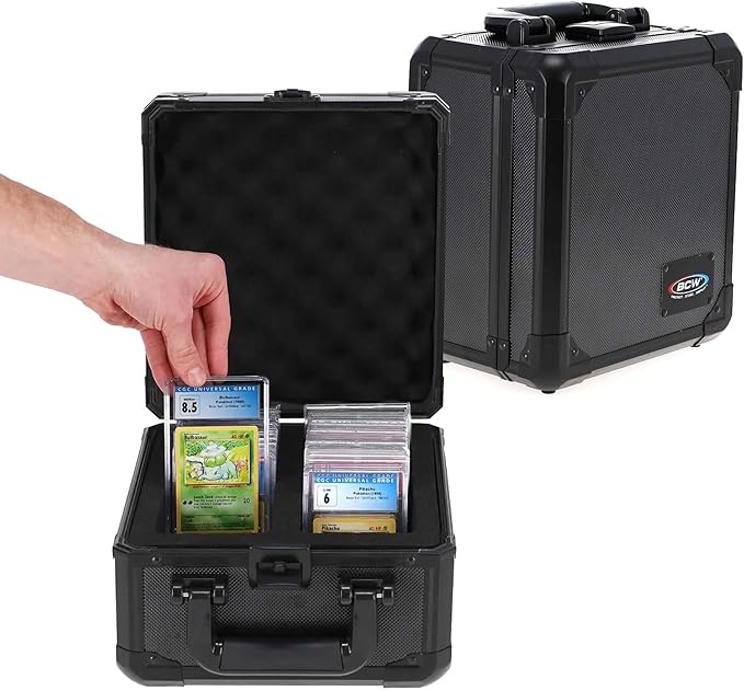 Amazon.com: BCW Graded Card Storage Box | Stackable, Dual Row, Ultra ...