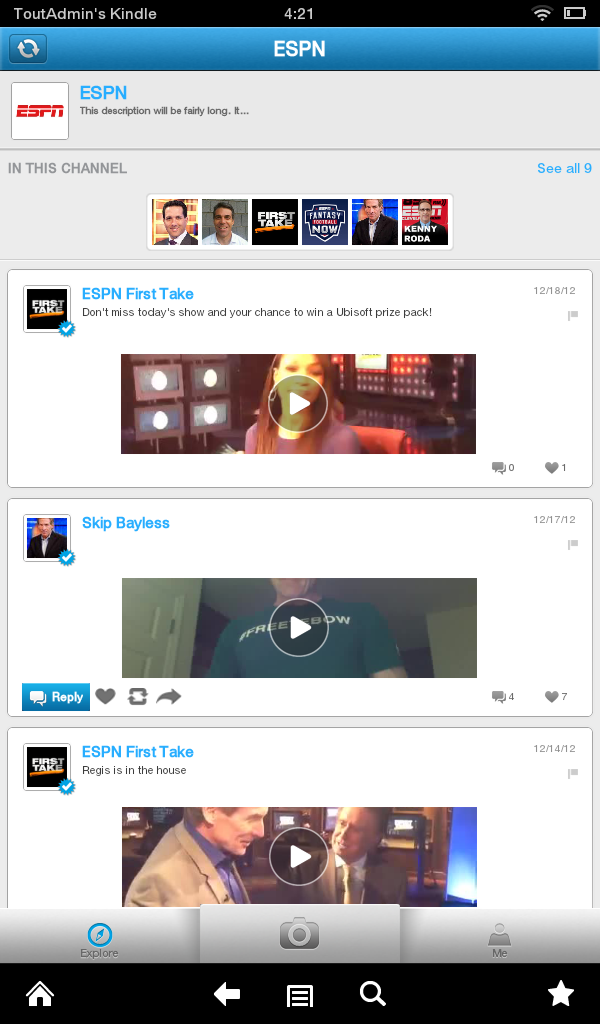 Tout - App on Amazon Appstore