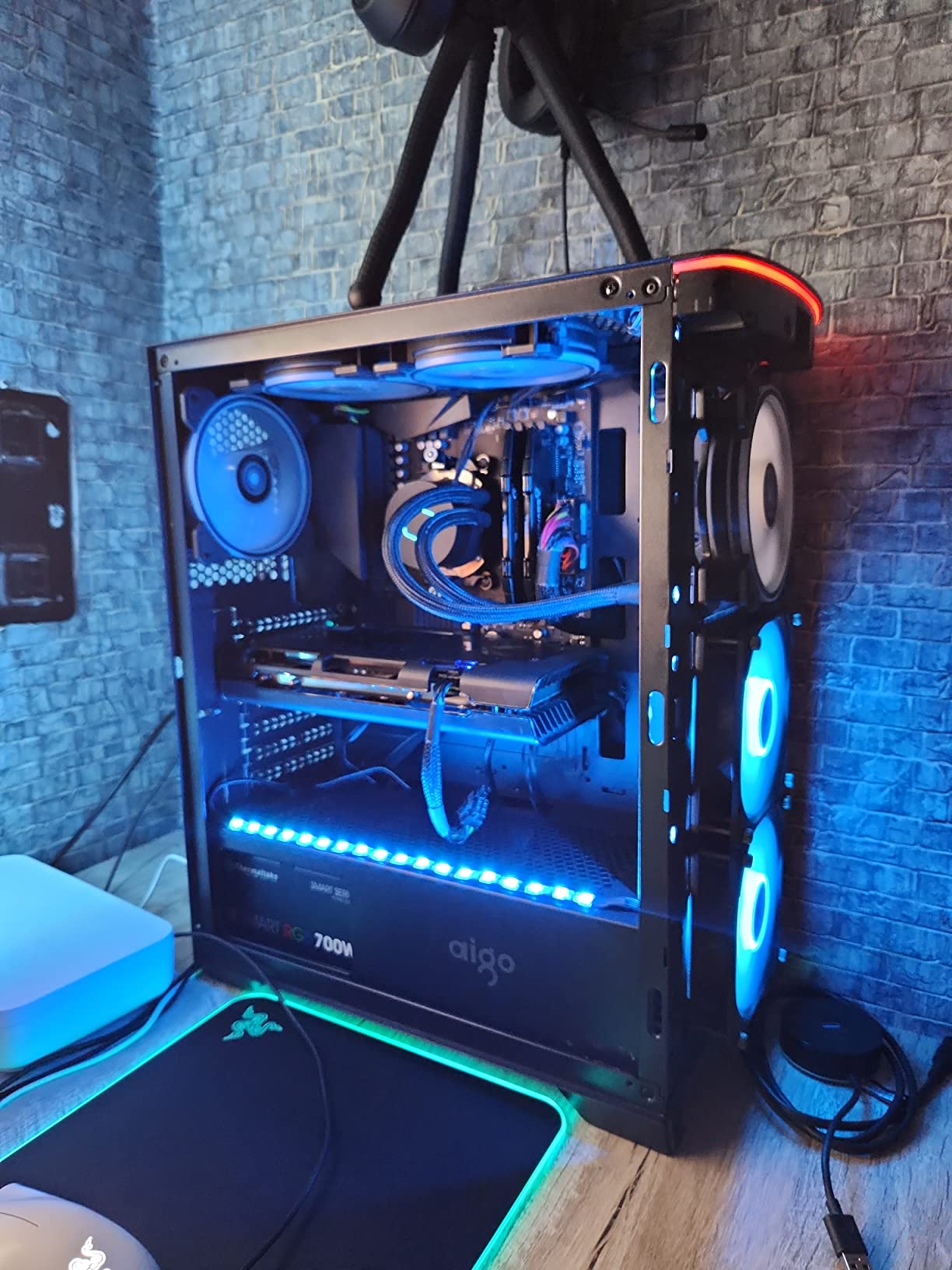 $6/mo - Finance airgoo NEON RGB LED Strip for PC, RGB LED Strip for 12V ...