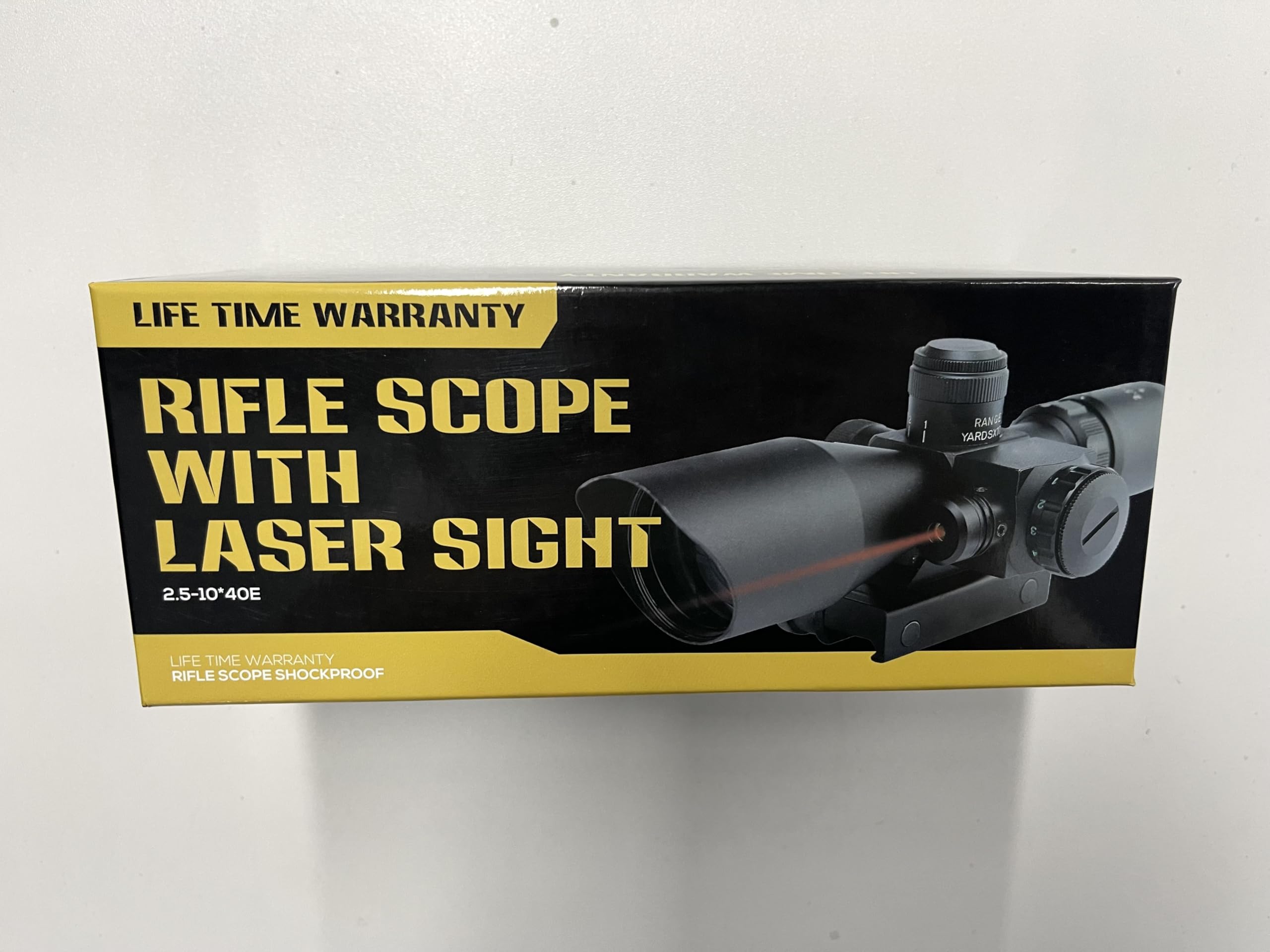 Snapklik.com : MidTen 2.5-10x40 Red Green Illuminated Mil-dot Tactical ...