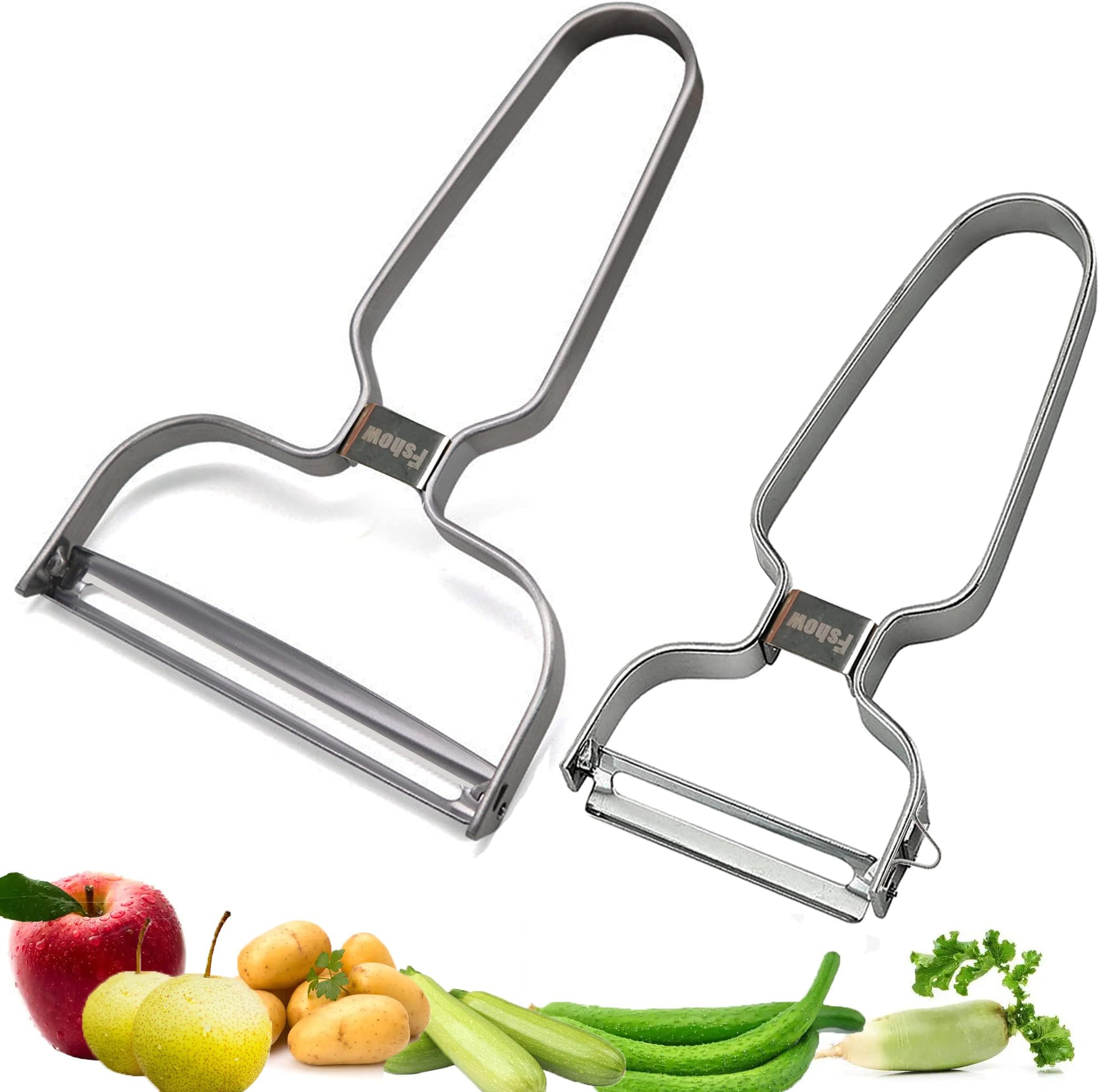 Amazon.com: M Jingmei Vegetable Peeler Large Peelers for Kitchen, Y ...