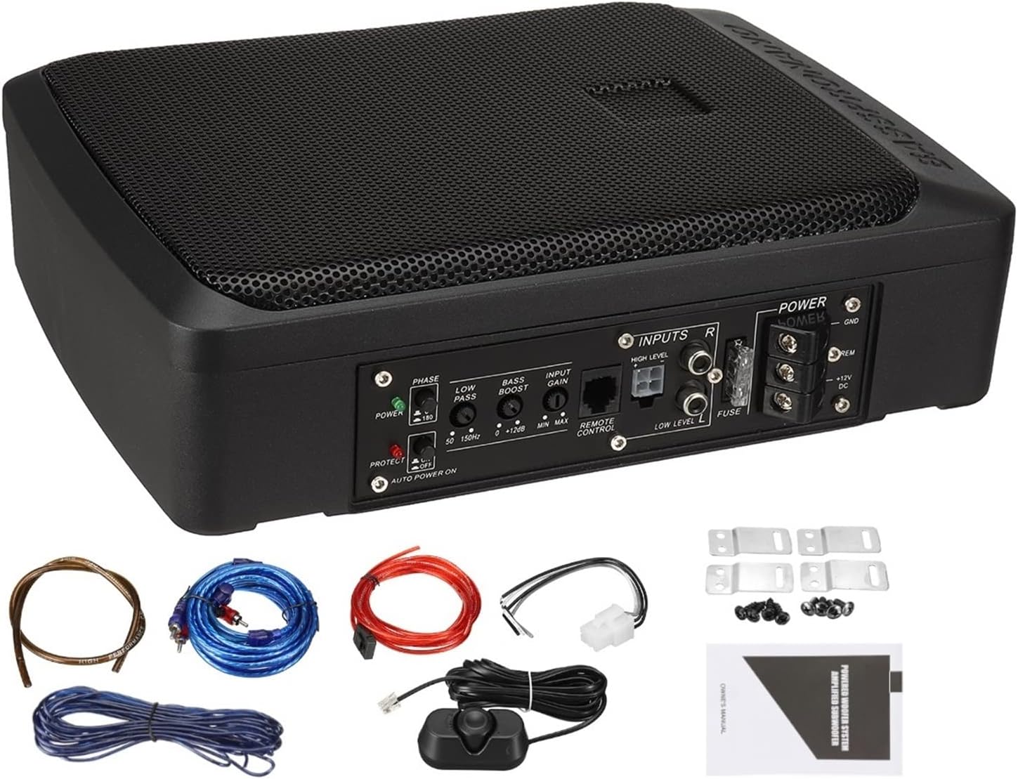 Amazon.co.jp: Car Amplifier, Car Subwoofer Amplifier Class D HiFi Slim ...