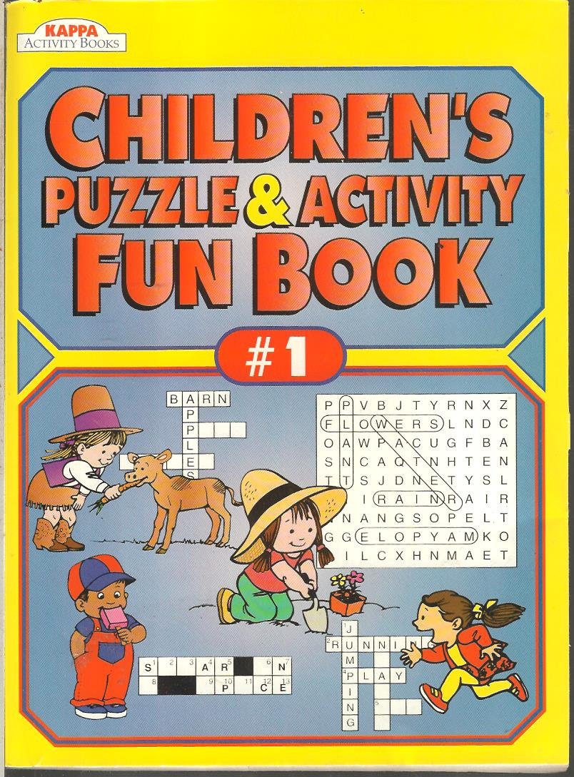 Children's Puzzle and Activity Fun Book: Kappa Activity Books ...