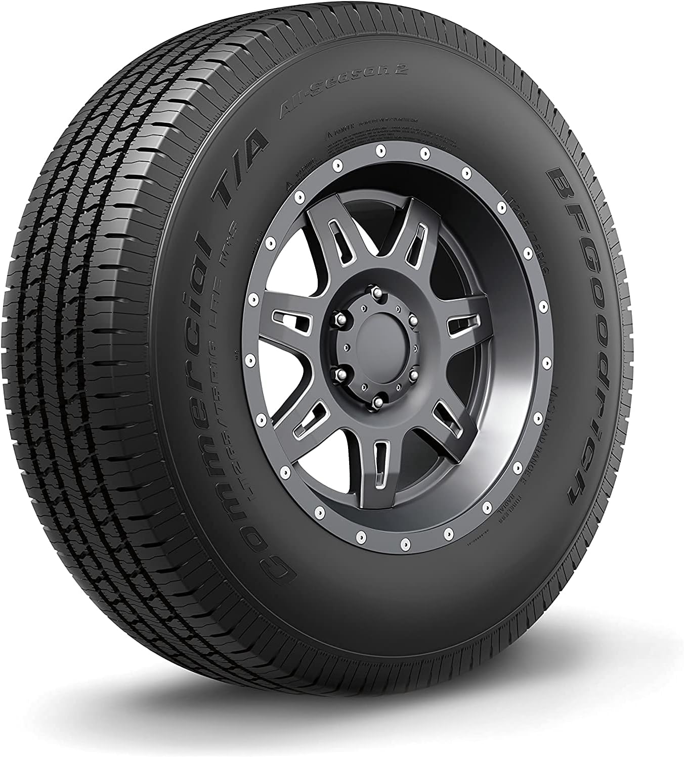 Amazon.com: BFGoodrich Commercial T/A All Season 2 Radial Car Tire for ...