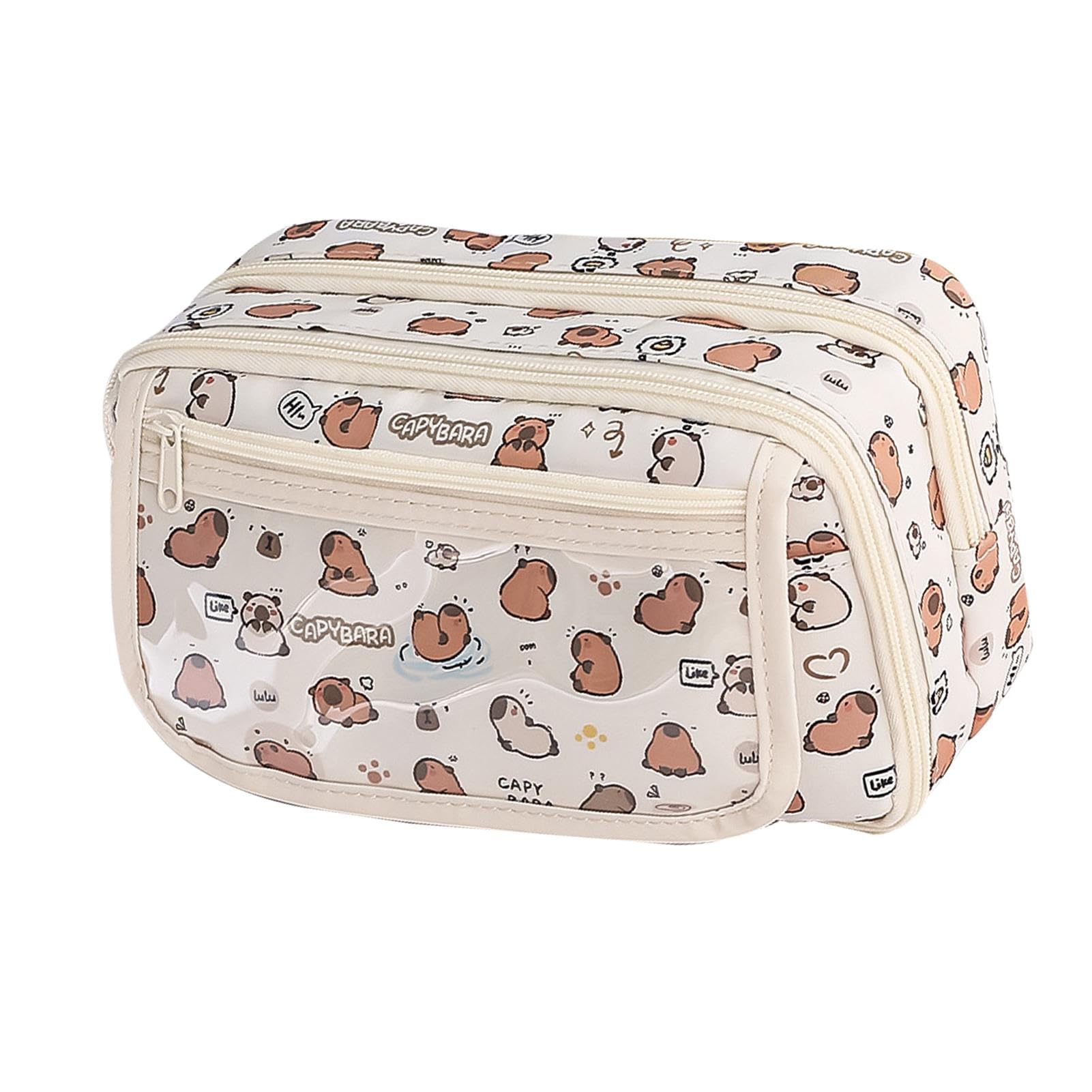 Estuche De Capibara Para Lapices, Utiles Escolares Aesthetic, Lapicera Capibara Pencil Case ...