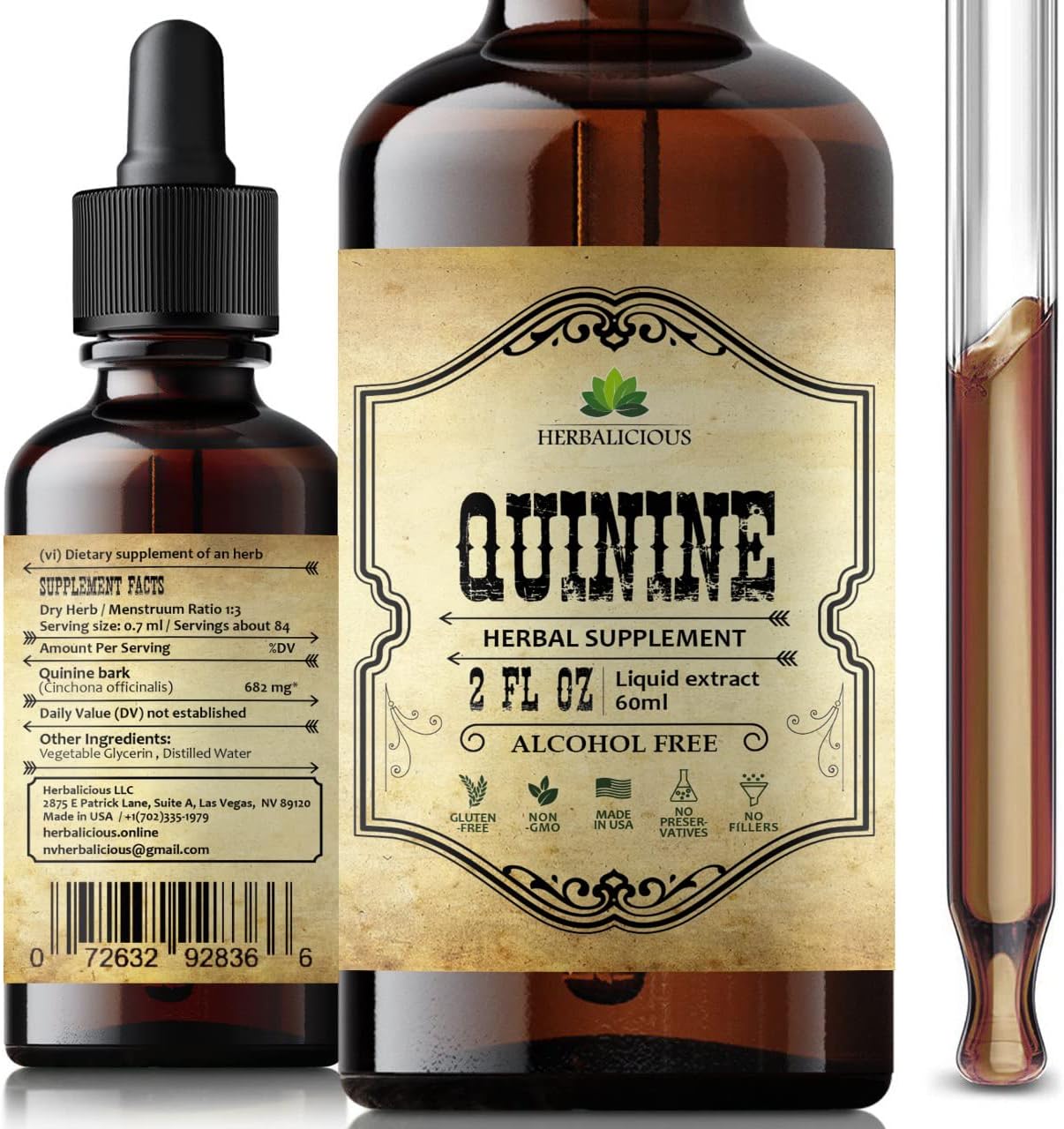 Amazon.com: Secrets of the Tribe Quinine Capsules 1000 mg Wildcrafted ...