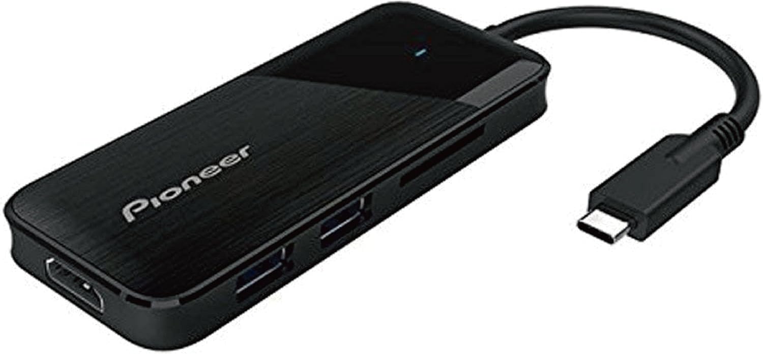 Amazon.com: Pioneer USB-C Multiport Adapter, Compatible with HDMI/Type ...