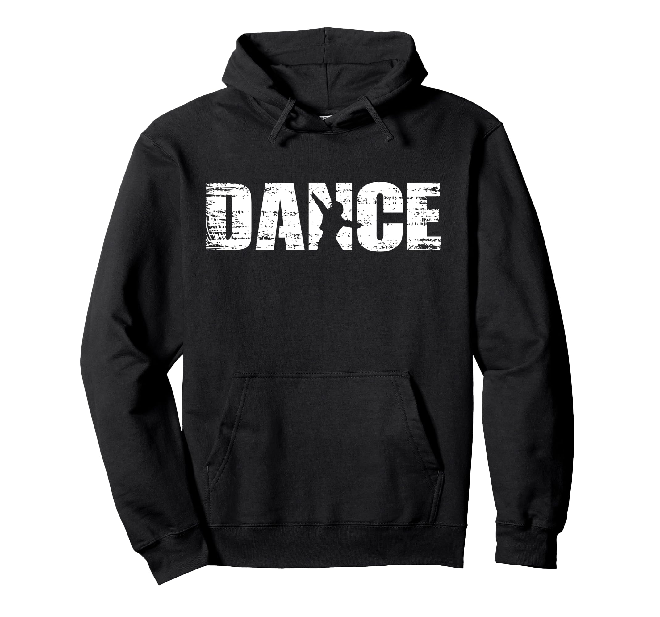 Amazon.com: Distressed dancing hoodie for dancers Pullover Hoodie ...