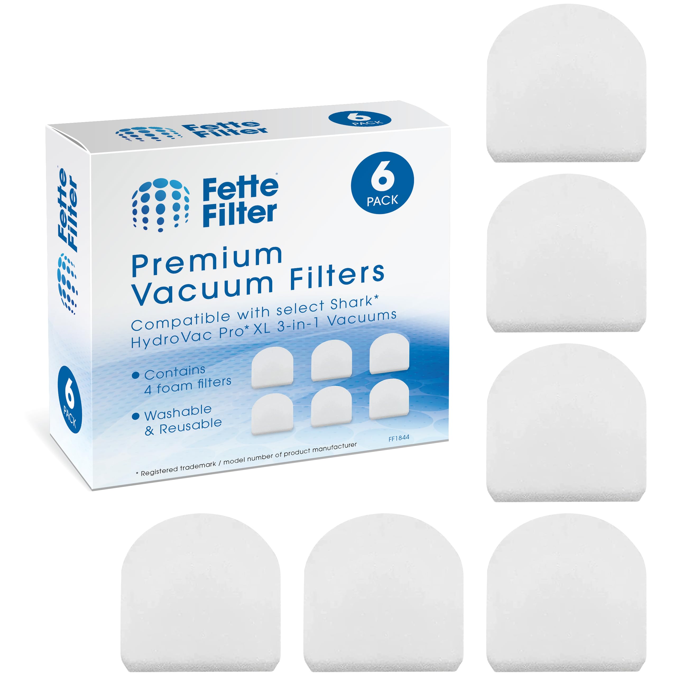 Amazon.com - Fette Filter - Replacement Washable Foam Filters ...