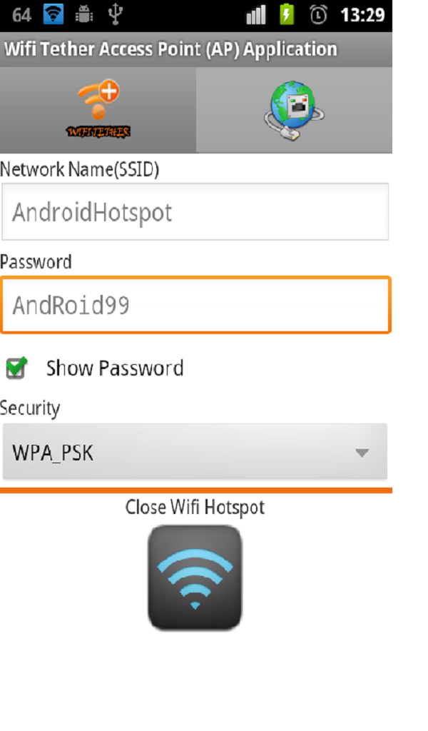 WiFi Hotspot Tether AP Widget - App on Amazon Appstore