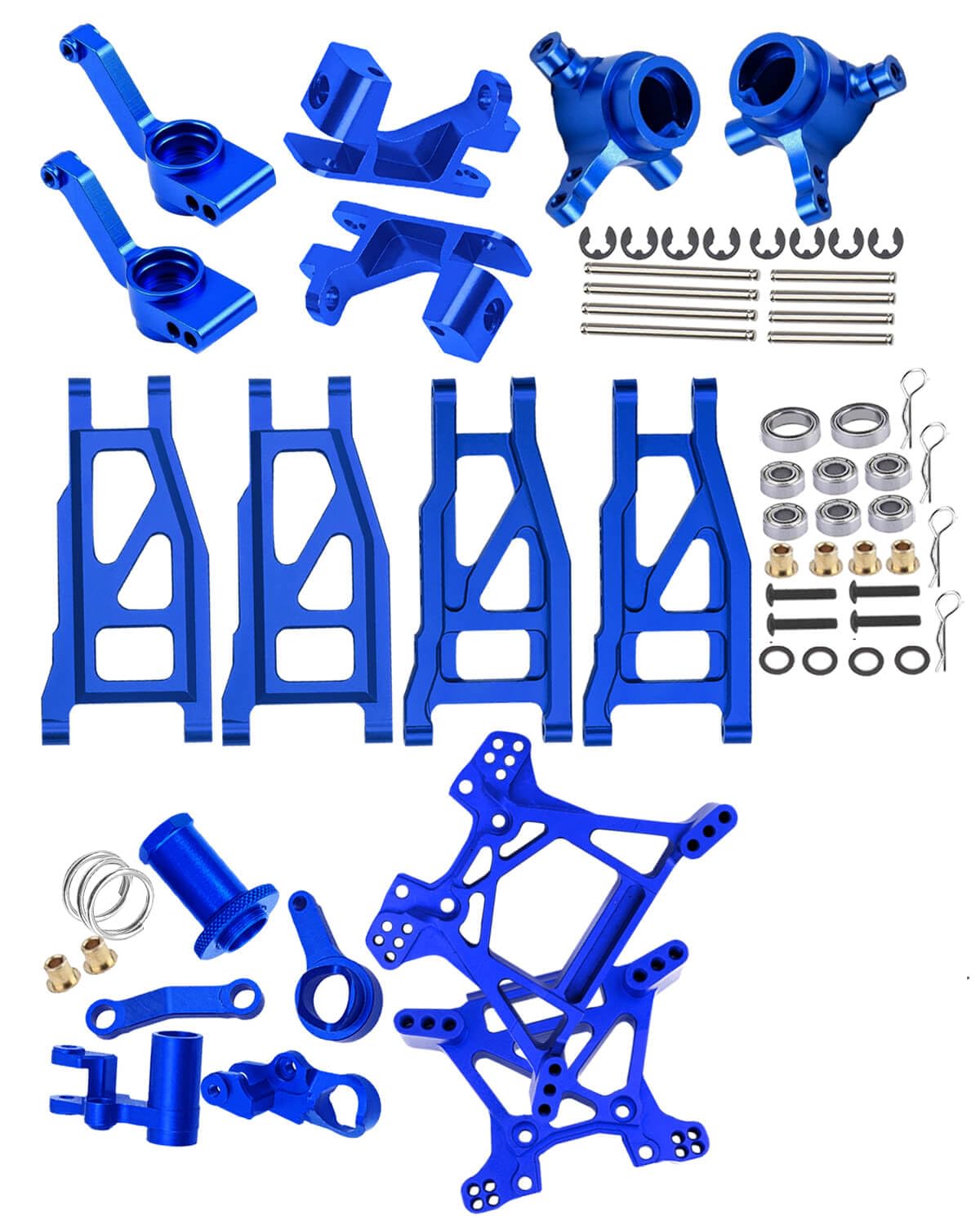 Amazon.com: hopsupRC Upgrades Part for 1/10 Rustler 4x4/Rustler 4x4 VXL ...