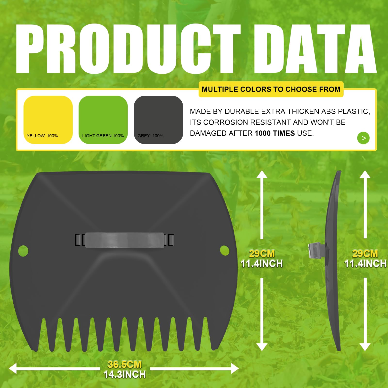 Snapklik.com : Evcitn 2set Leaf Scoops Hand Rakes