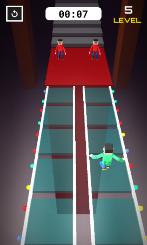 Blocky People Glass Bridge Challenge 3D Games -Jump and Fall Challenge ...
