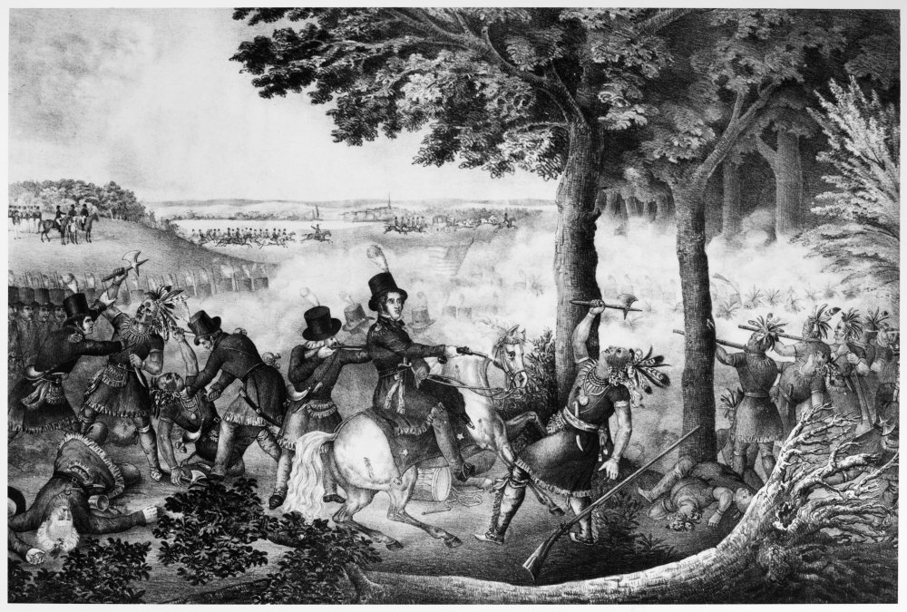 Tecumseh In Battle