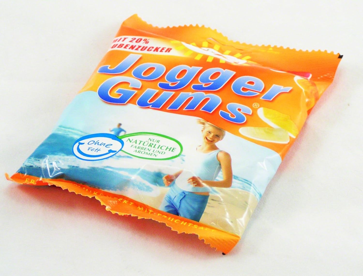 German Katjes Jogger Gums Fruit Gums with Marshmallows - 1 x 200 g ...