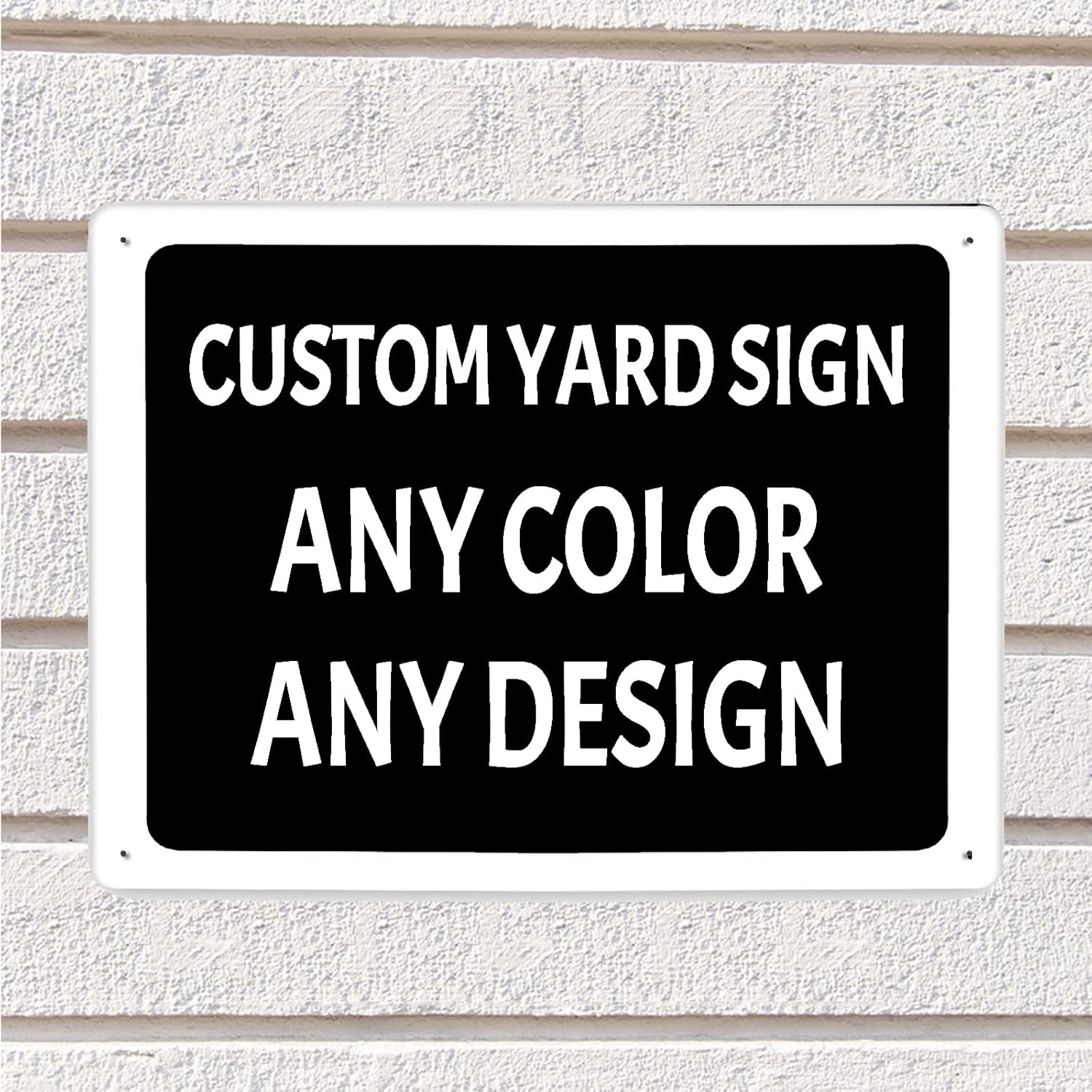 Amazon.com: Custom Signs Outdoor Metal Sign - Customized Personalized ...