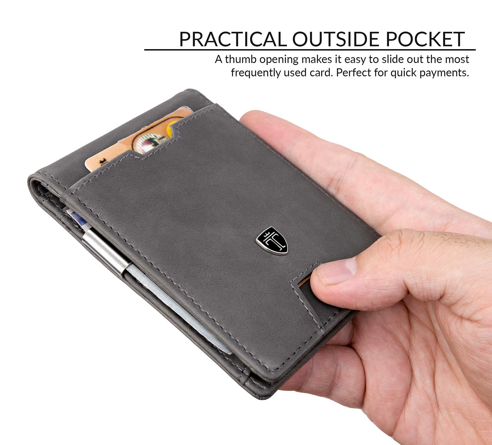Snapklik.com : TRAVANDO Mens Slim Wallet