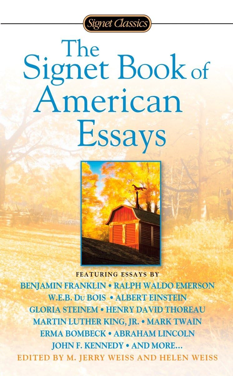 Amazon.com: The Signet Book of American Essays (Signet Classics ...